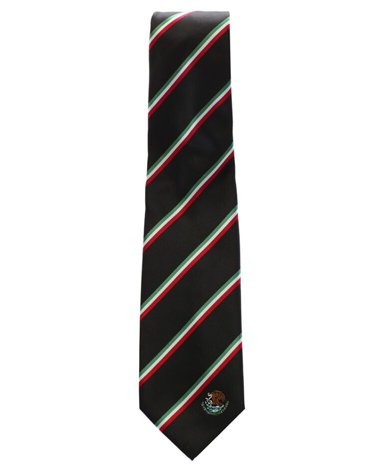 Mexico Flag Necktie Mexico Tie 2 - King Formal Wear